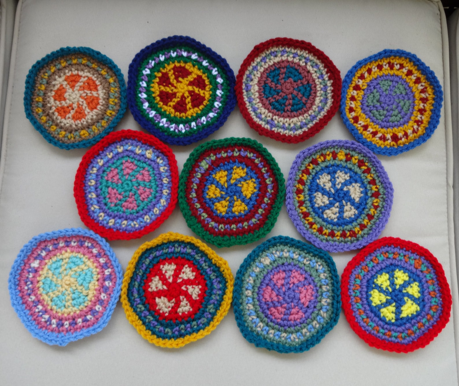 Small Tapestry Mat Crochet Pattern - Etsy