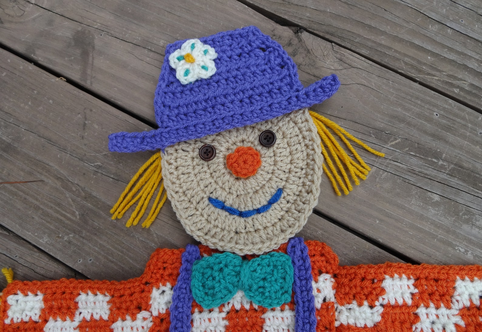 Scarecrow Crochet Pattern - Etsy
