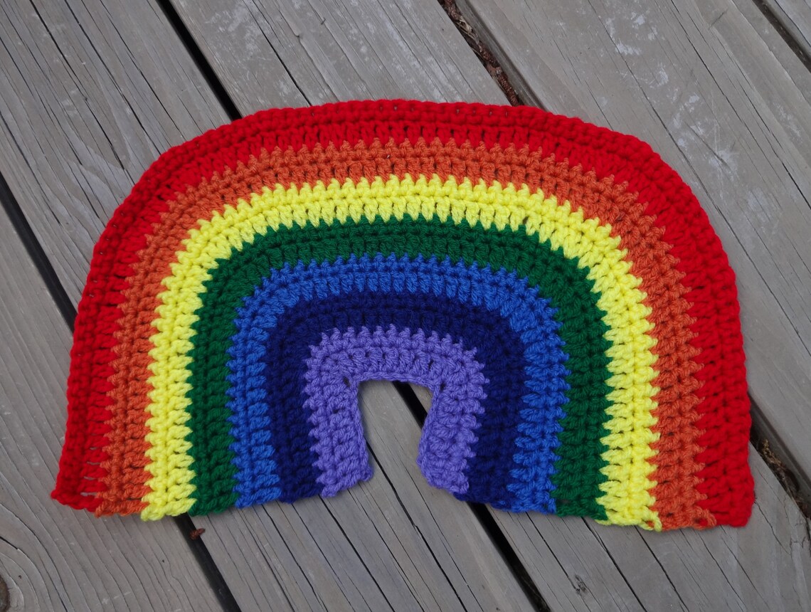 Rainbow Trio Crochet Patterns - Etsy