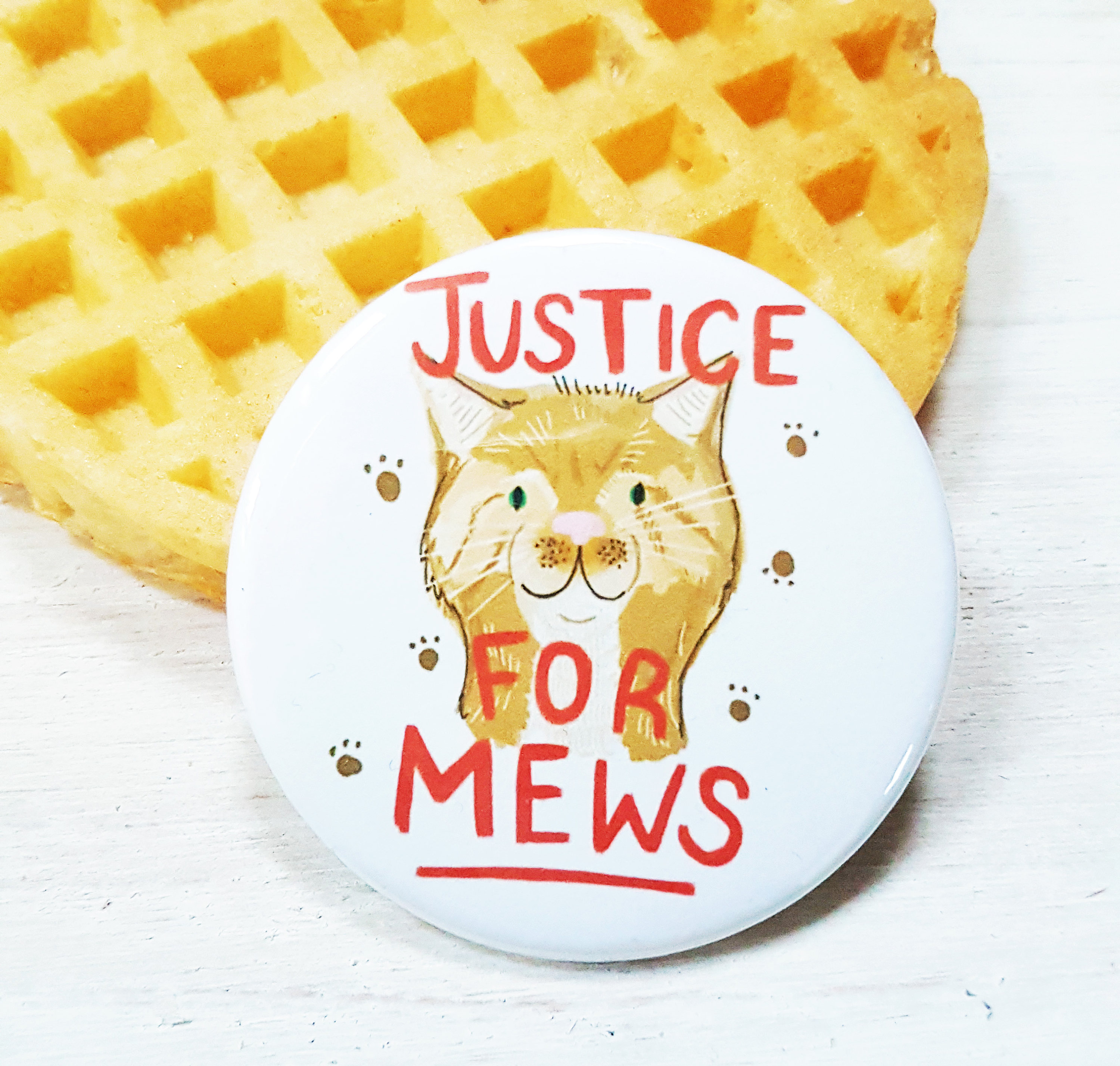 Stranger Things Pin Justice for Mews Stranger Things Button - Etsy
