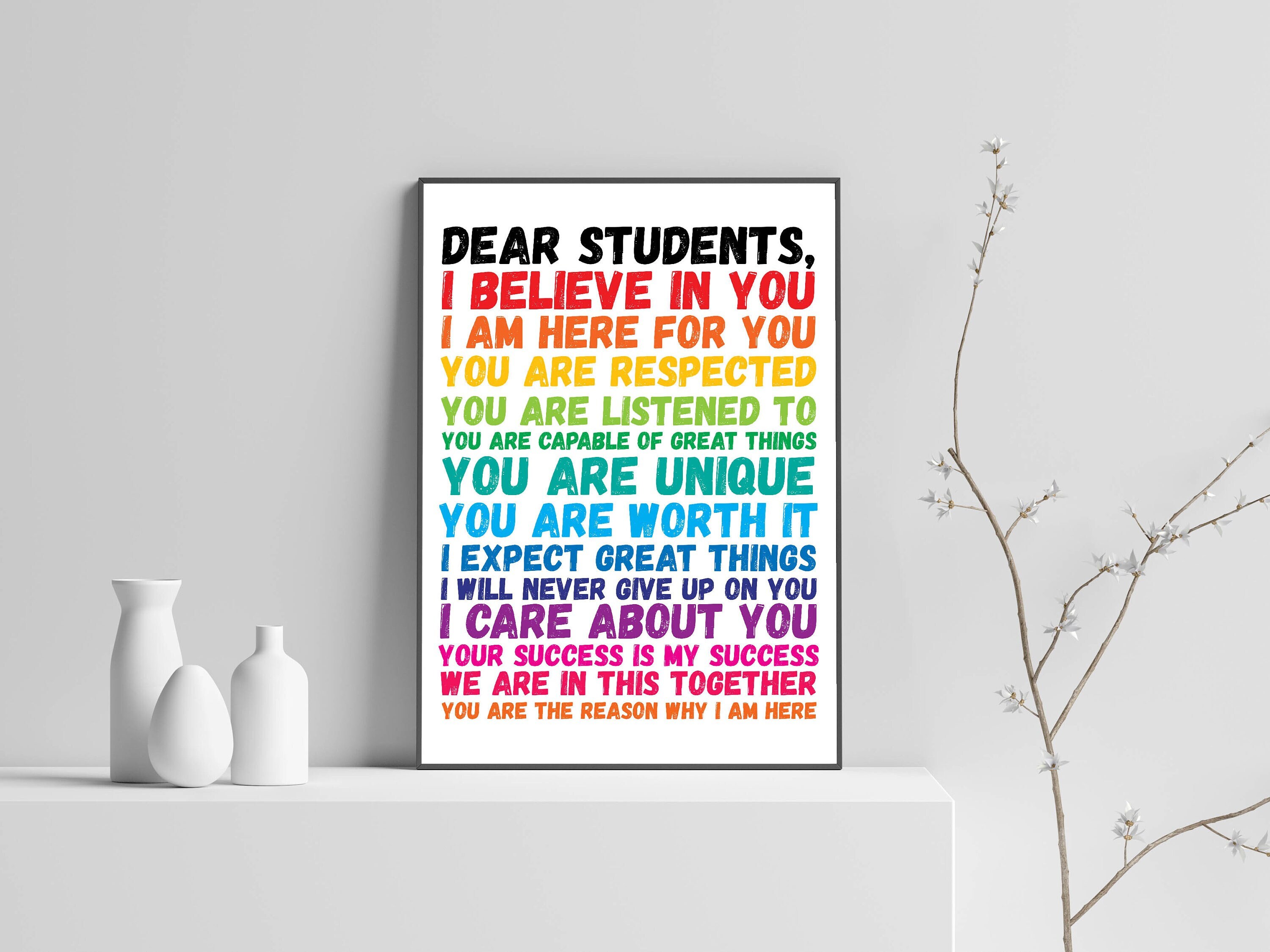 Teachers Poster, Classroom Decor, Classroom Decorations, Classroom Sign ...