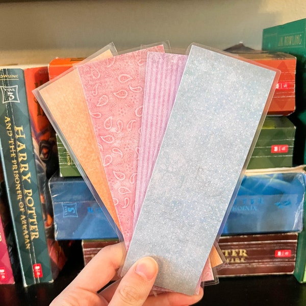 Laminated Bookmark - Etsy