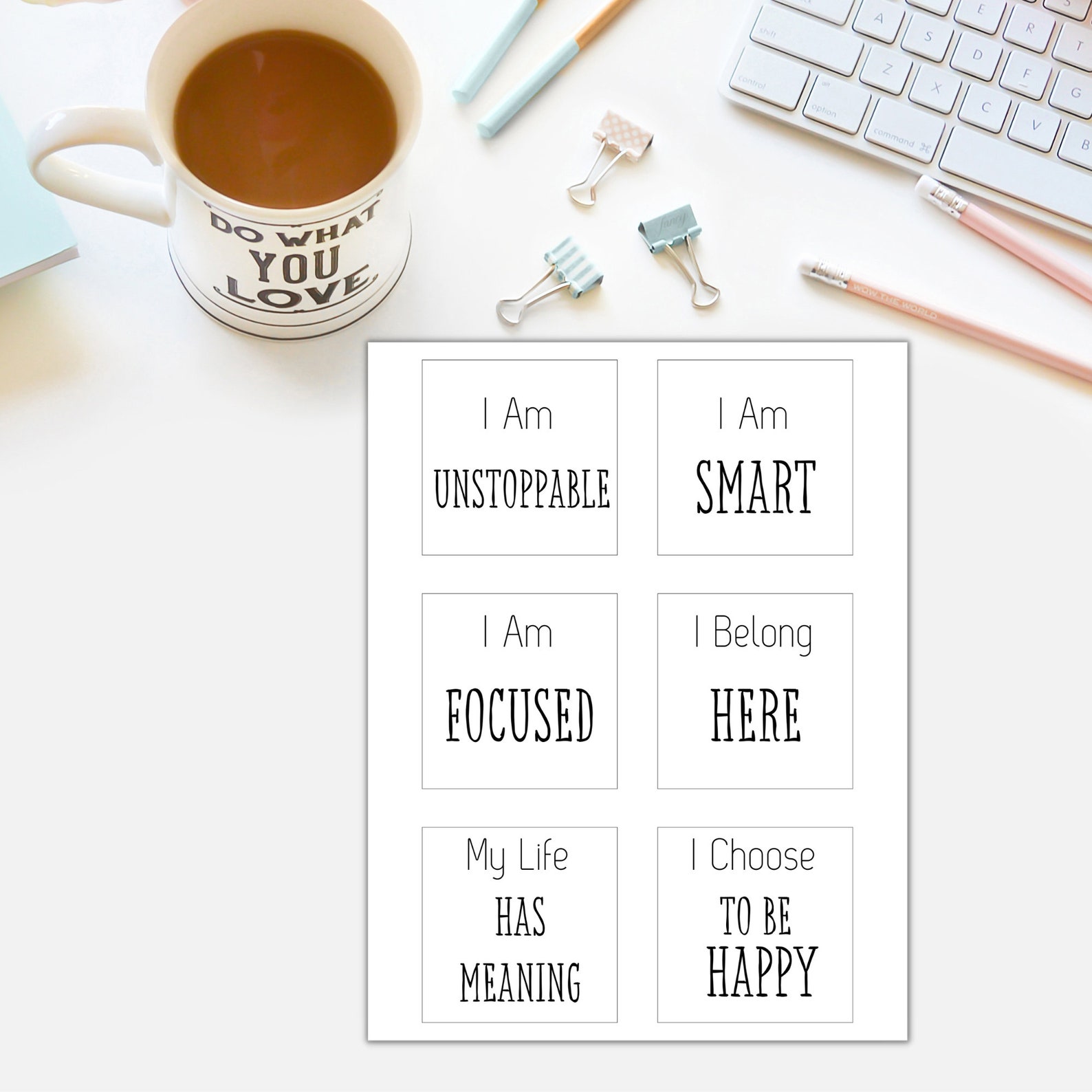 Positive Affirmation Activity, Social Emotional Learning, School ...