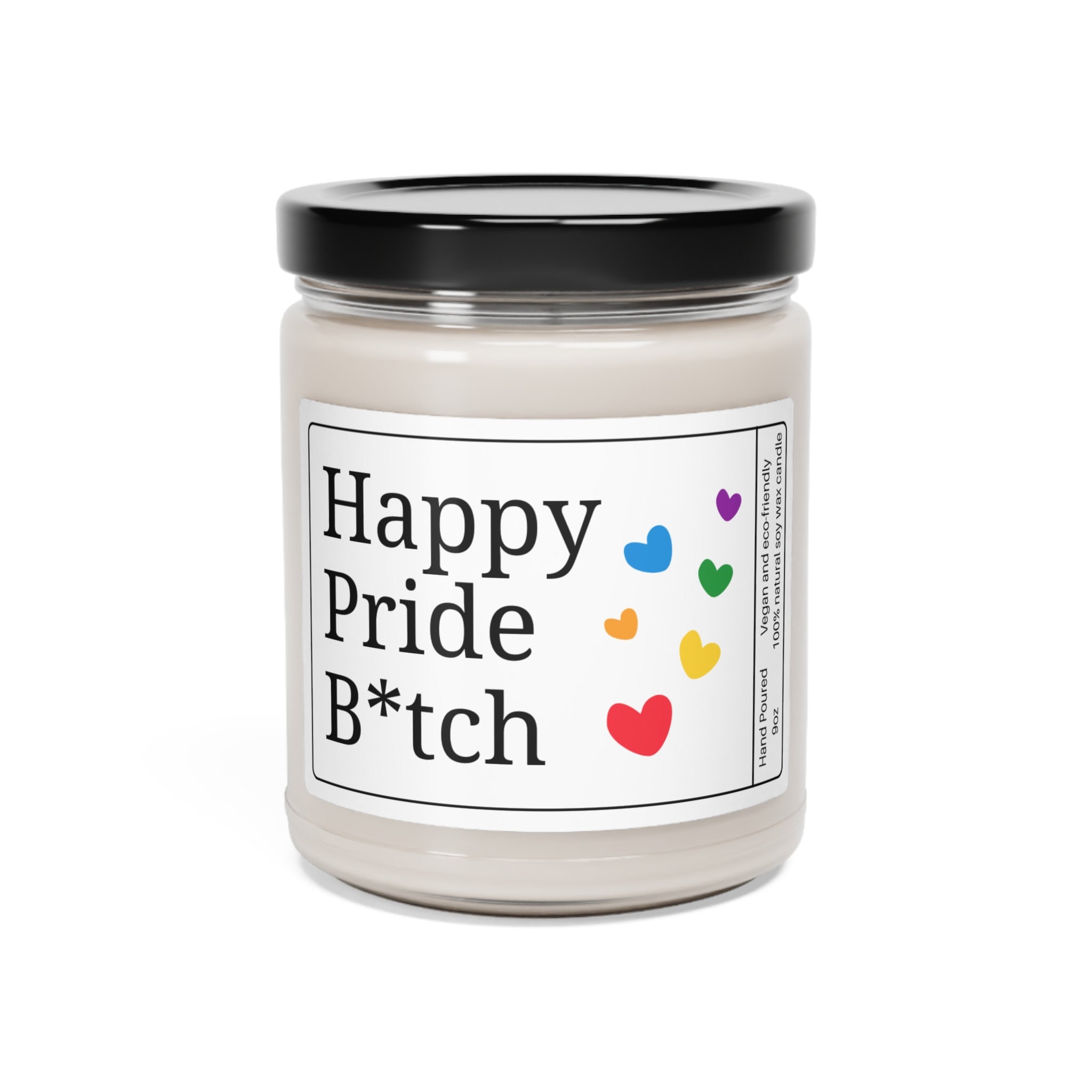 LGBTQ Pride Candle, Happy Pride Bitch, Gay Lesbian or Bisexual Gift ...