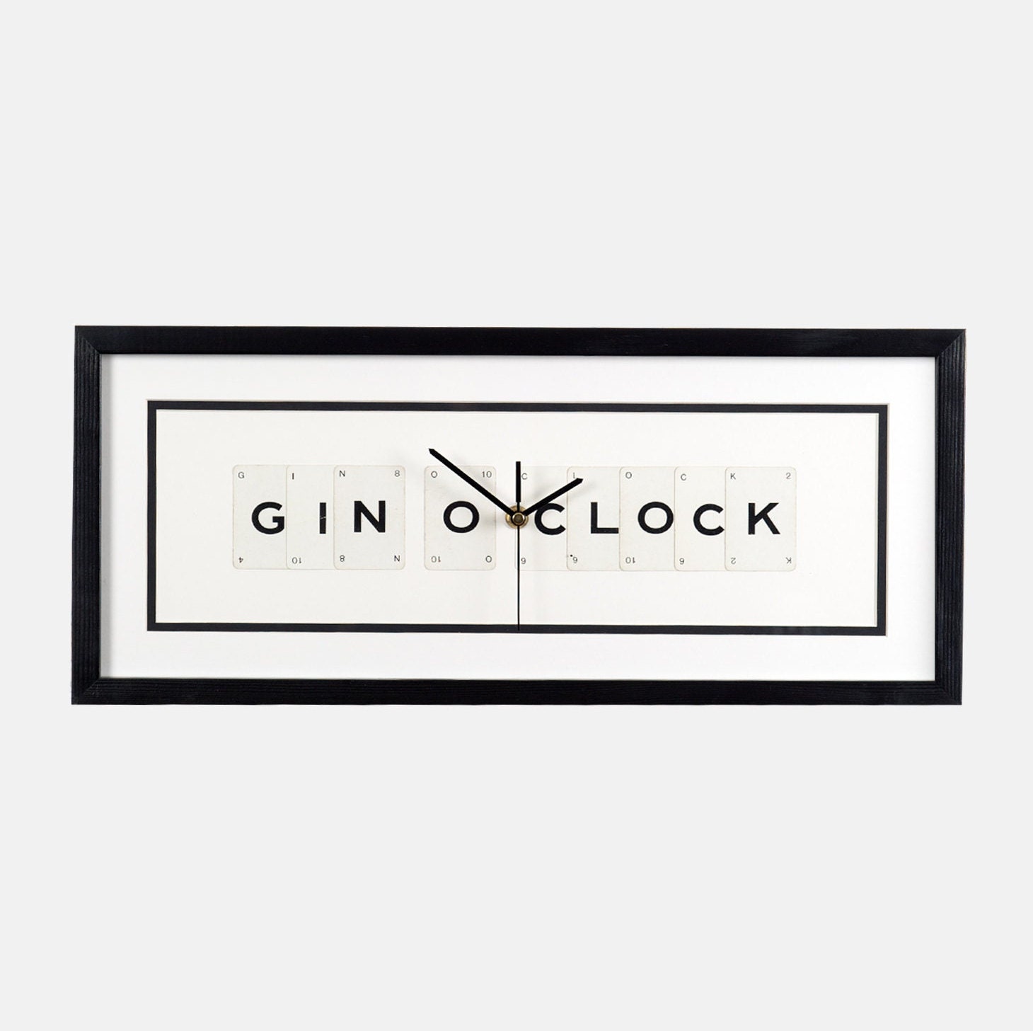 Gin O Clock Vintage Clock - Etsy