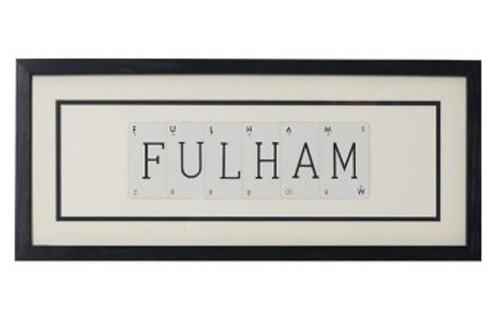 Vintage Football Team Frames by Vintage Playing Cards FREE UK | Etsy