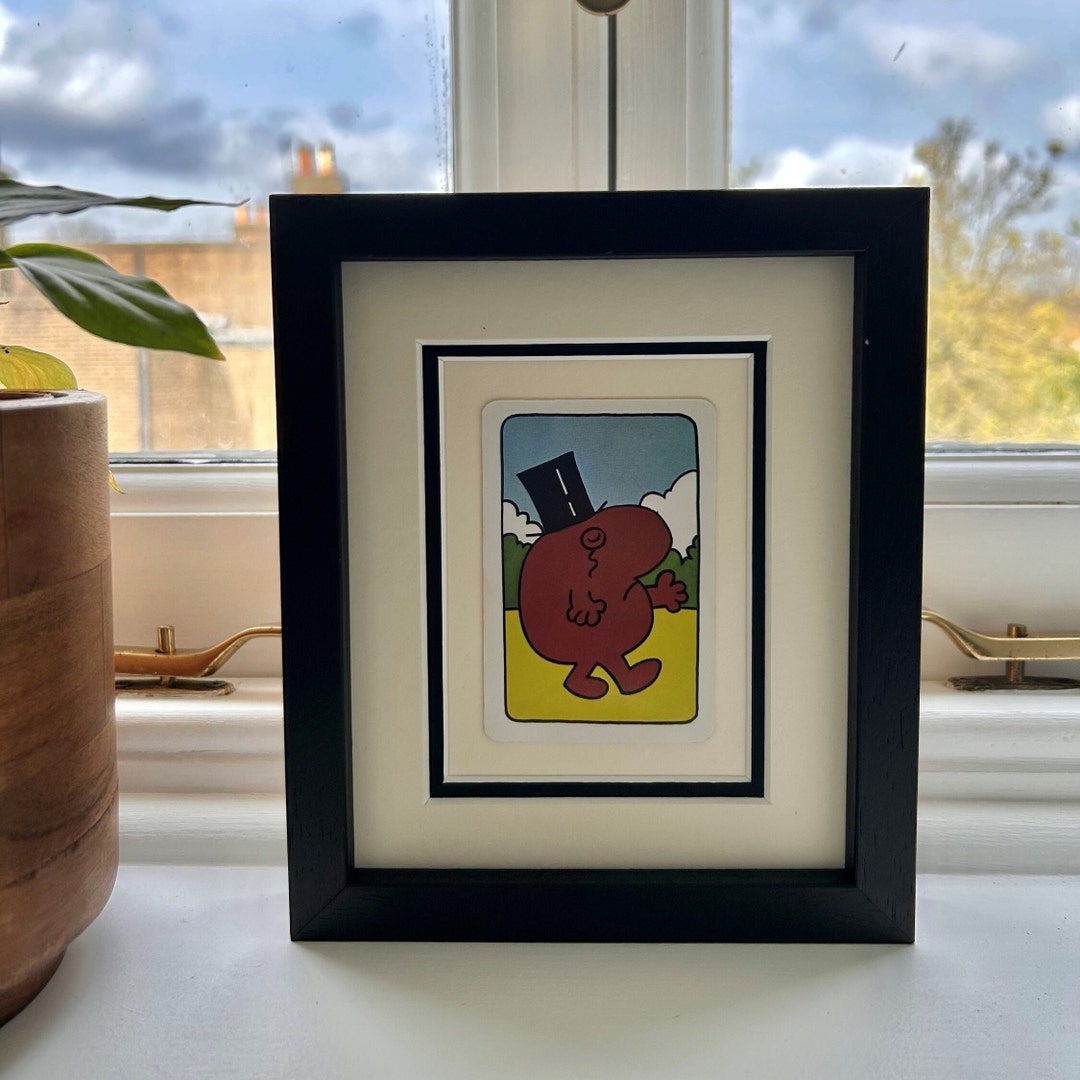 Mr Uppity Vintage Mr Men Playing Card Picture - Etsy