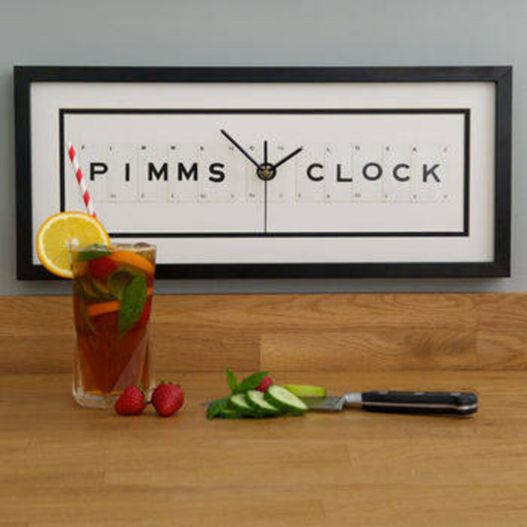 Pimms O Clock Clock Frame by Vintage Playing Cards Mother's Day Gift - Etsy