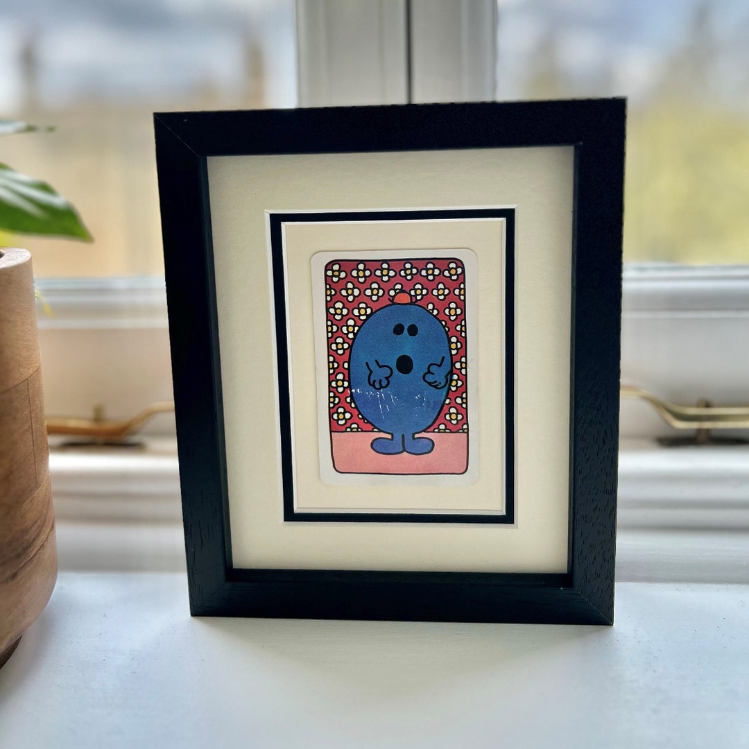 Mr Forgetful Vintage Mr Men Playing Card Picture - Etsy UK