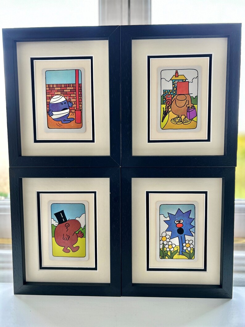 Mr Greedy Vintage Mr Men Playing Card Picture - Etsy