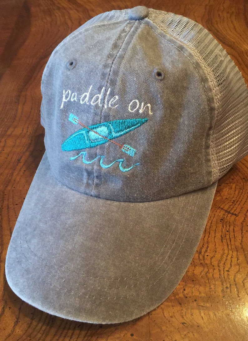 Paddle on Kayak Hat - Etsy