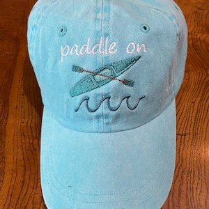 Paddle on Kayak Hat - Etsy