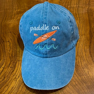 Paddle on Kayak Hat - Etsy