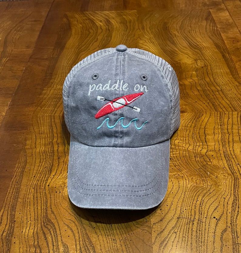 Paddle on Kayak Hat - Etsy