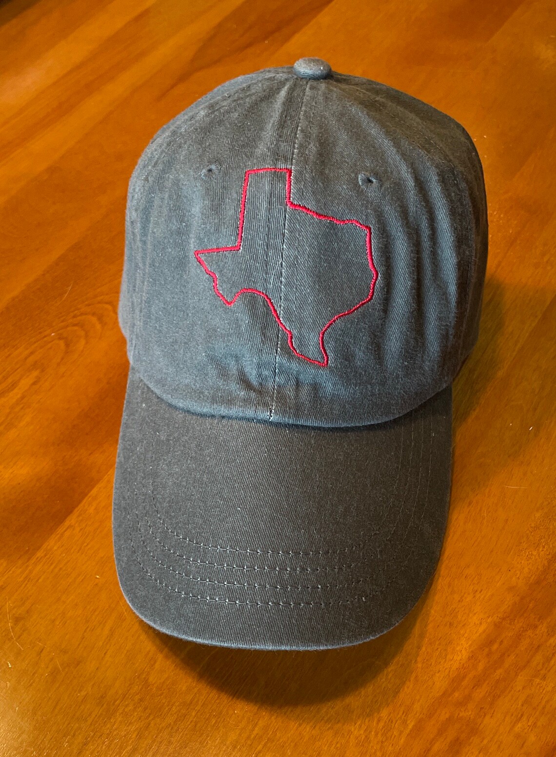 State Outline Embroidered Hats - Etsy