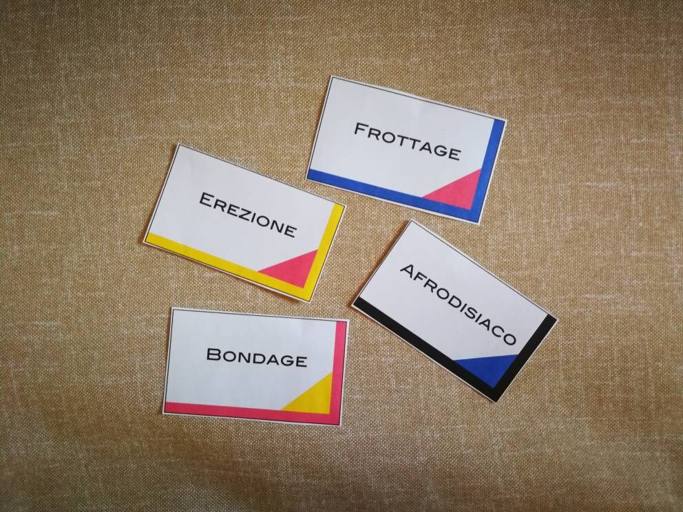 Pictionary Hot Pictionary Piccante Pictionary parole sesso Gioco hot ...