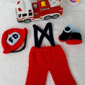 Crochet Pattern, Crochet Pattern Fireman, Crochet Fireman Pattern ...