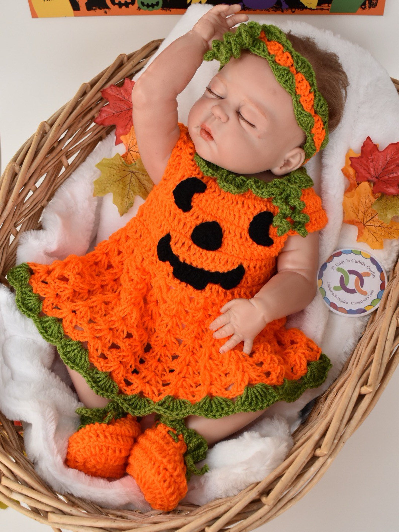 Baby Pumpkin Costume Newborn Baby Halloween Costume Newborn - Etsy