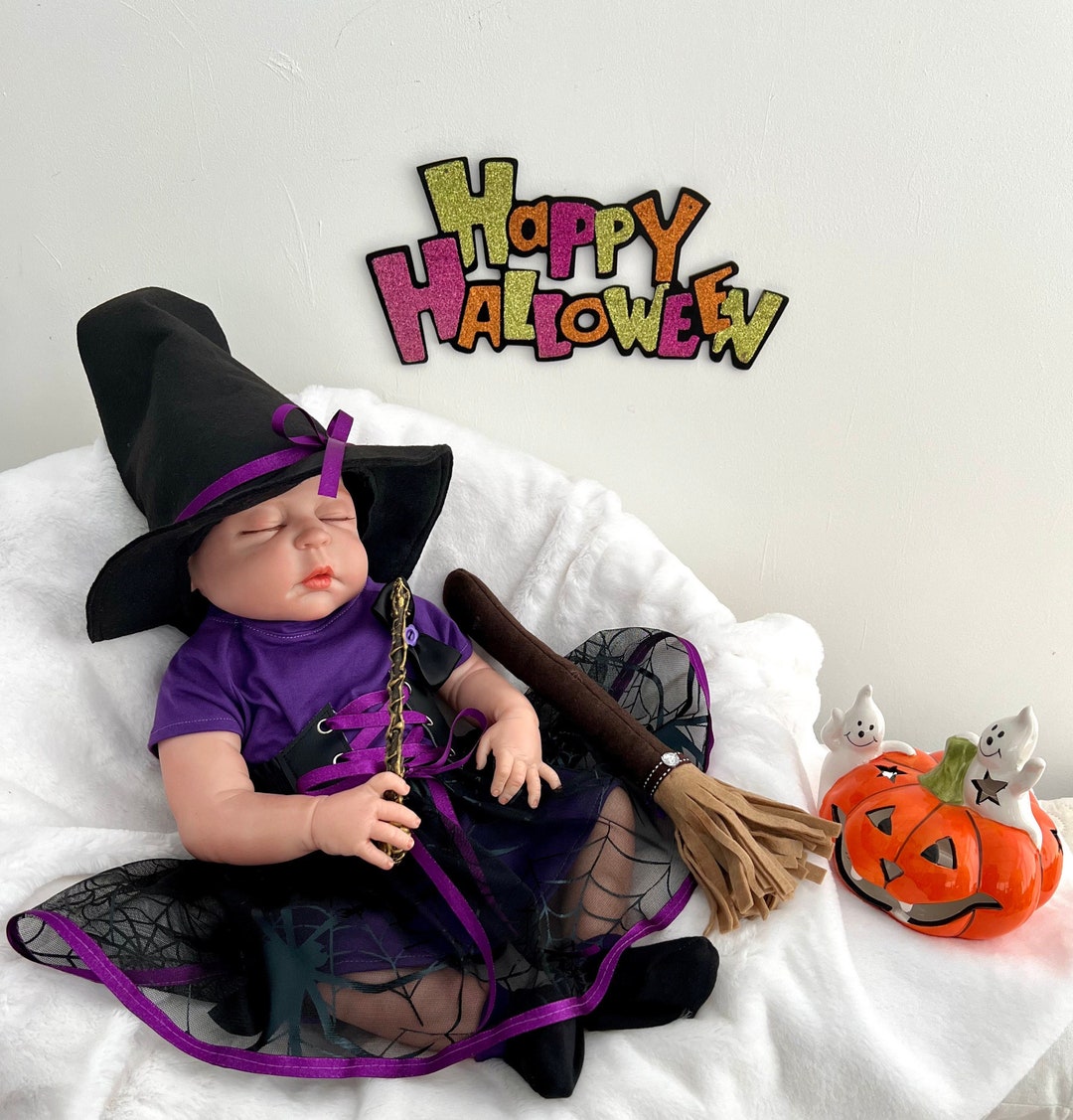 Baby Witch Halloween Costume - Etsy