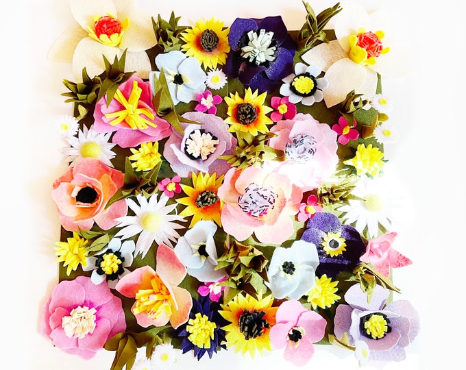 Giant Wildflower Meadow Forage Mat - Etsy