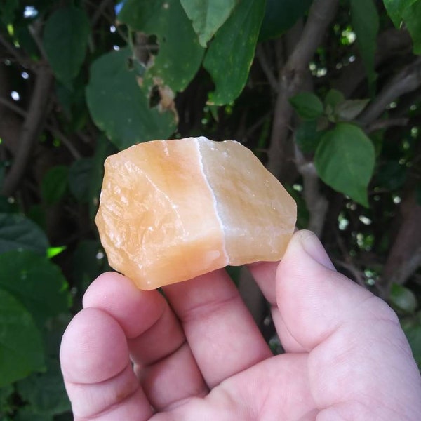 Raw Orange Calcite - Etsy