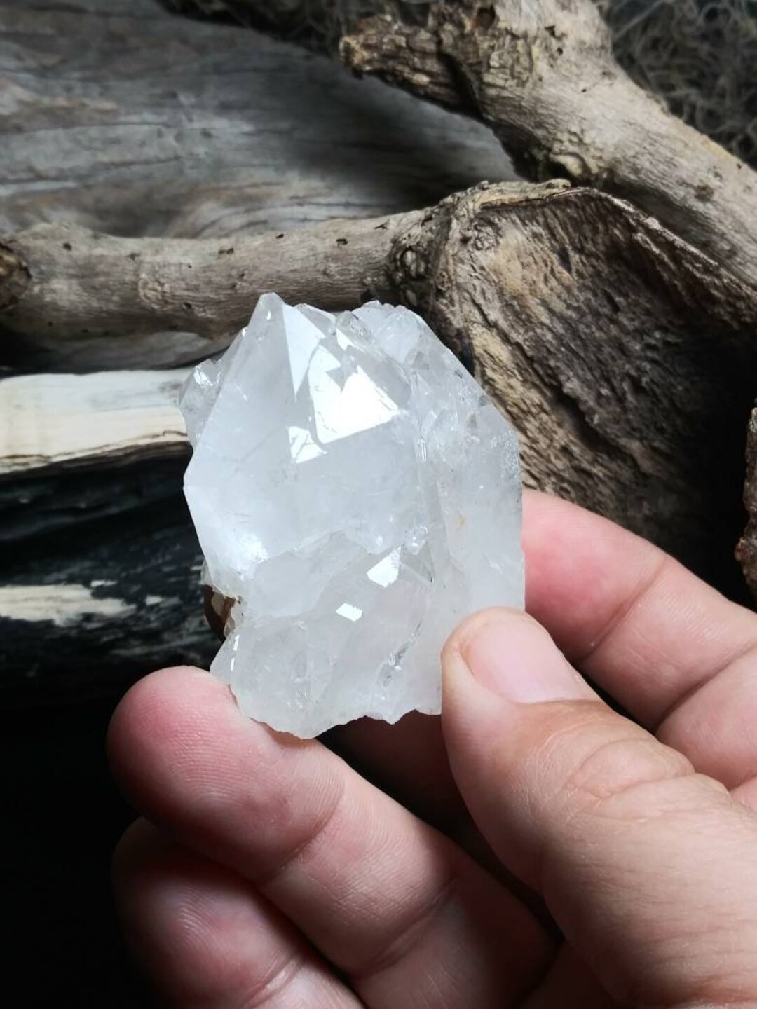 Clear Quartz Point Cluster Quartz Point Clear Quartz - Etsy