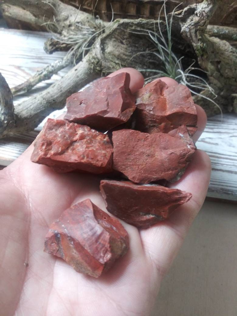 Red Jasper raw red jasper rough jasper jasper stones | Etsy