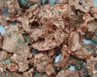 Cuprite on Copper Mineral Specimen CUCO1 | Etsy