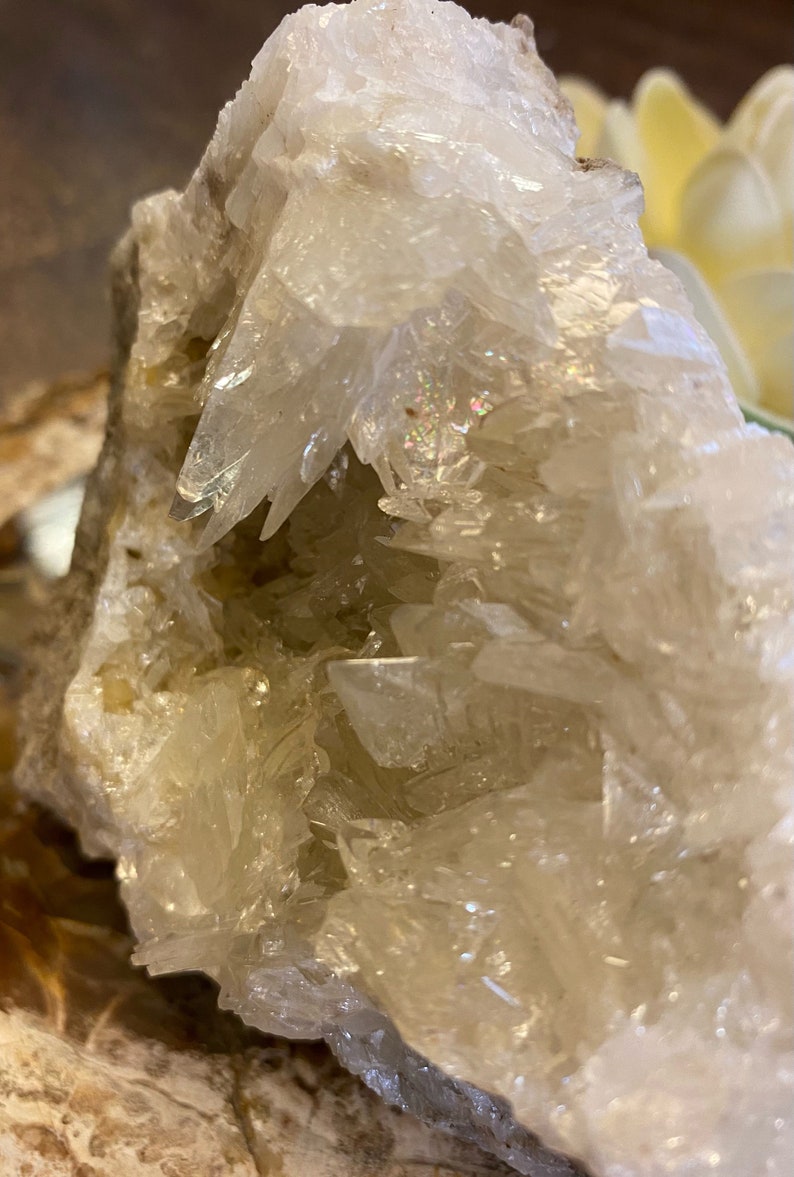 Colemanite Crystal Cluster Mineral Specimen COL1 - Etsy