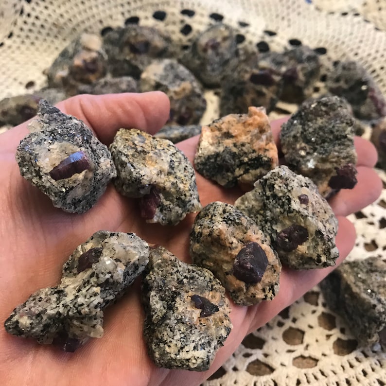 Corundum Var. Ruby Crystal on Matrix Specimen RUB18 - Etsy