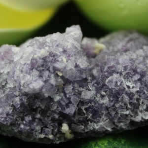Purple Fluorite on Barite, Quartz Mineral Specimen Dorris Family Mined ...