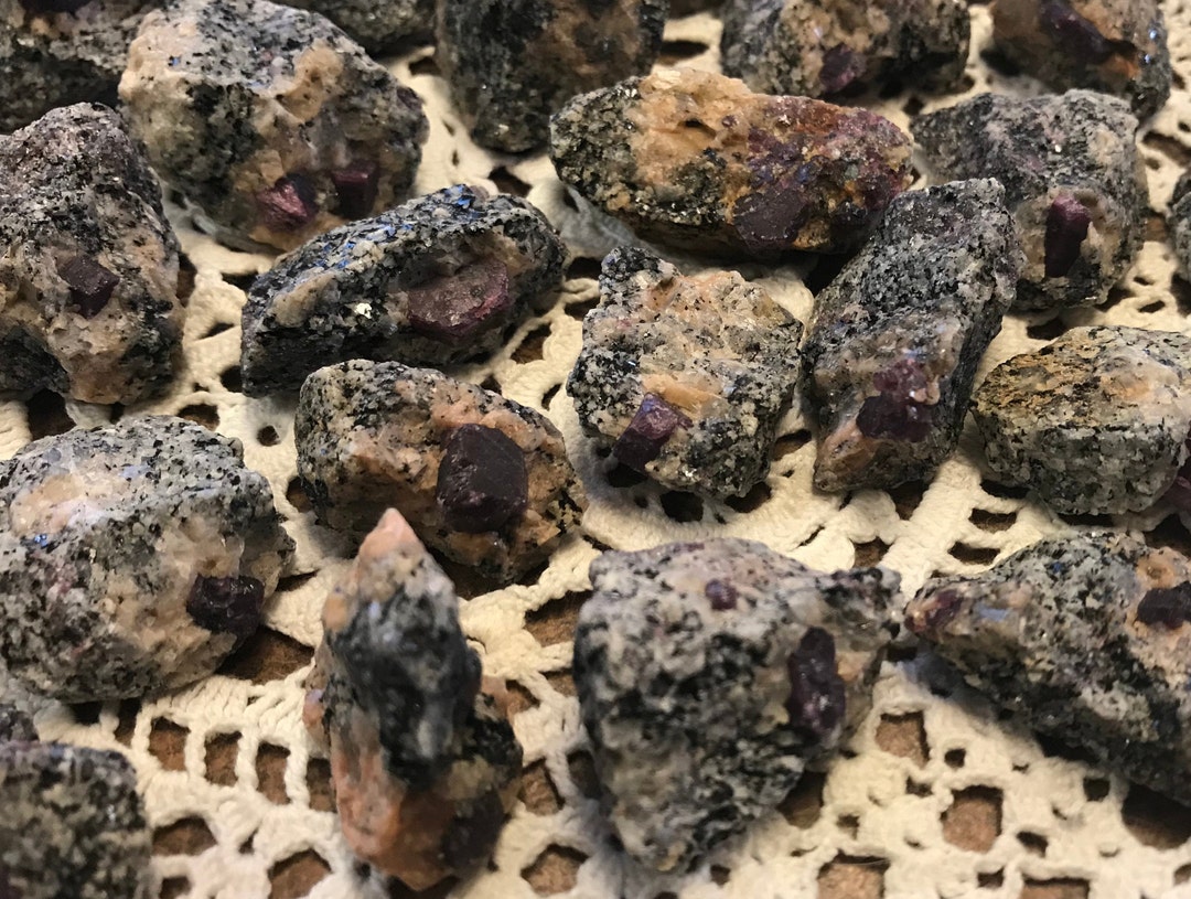 Corundum Var. Ruby Crystal on Matrix Specimen RUB18 - Etsy