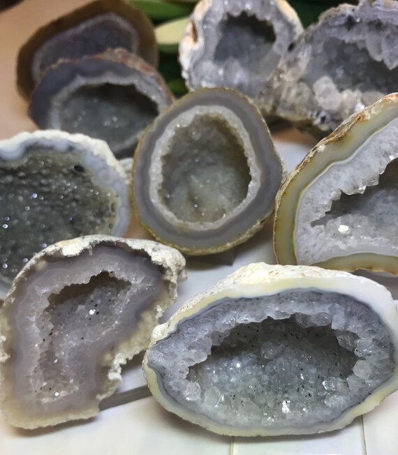 Polished Brazilian Oco Geode Specimen AGA18 | Etsy