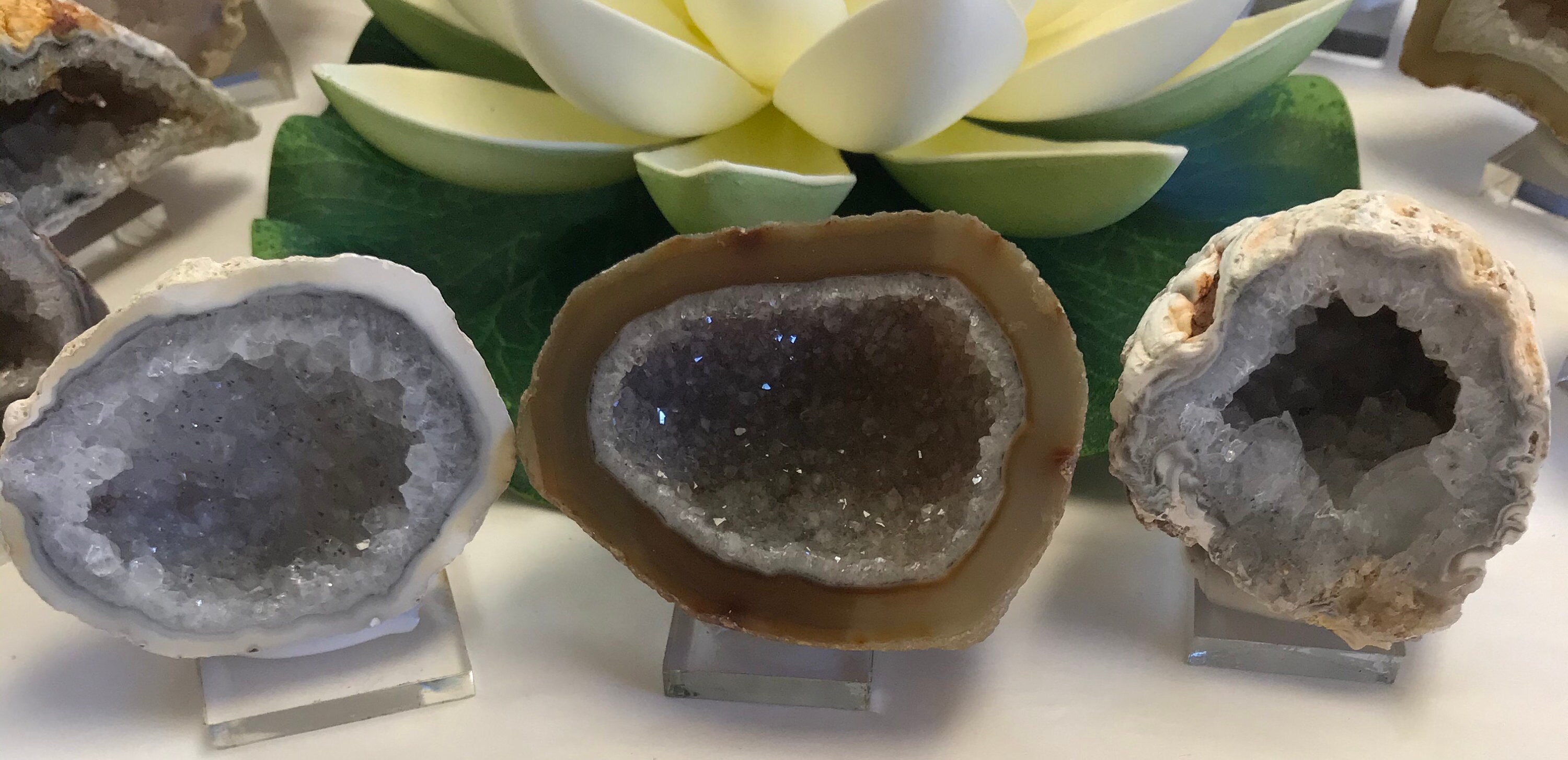 Polished Brazilian Oco Geode Specimen AGA18 | Etsy