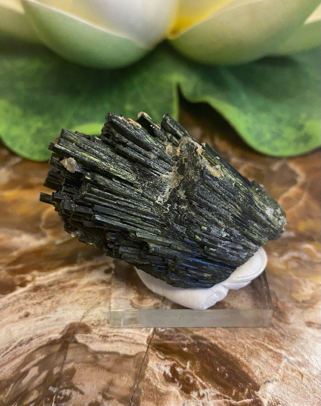 Epidote Crystal Fan Cluster Mineral Specimen EPI-14-A - Etsy