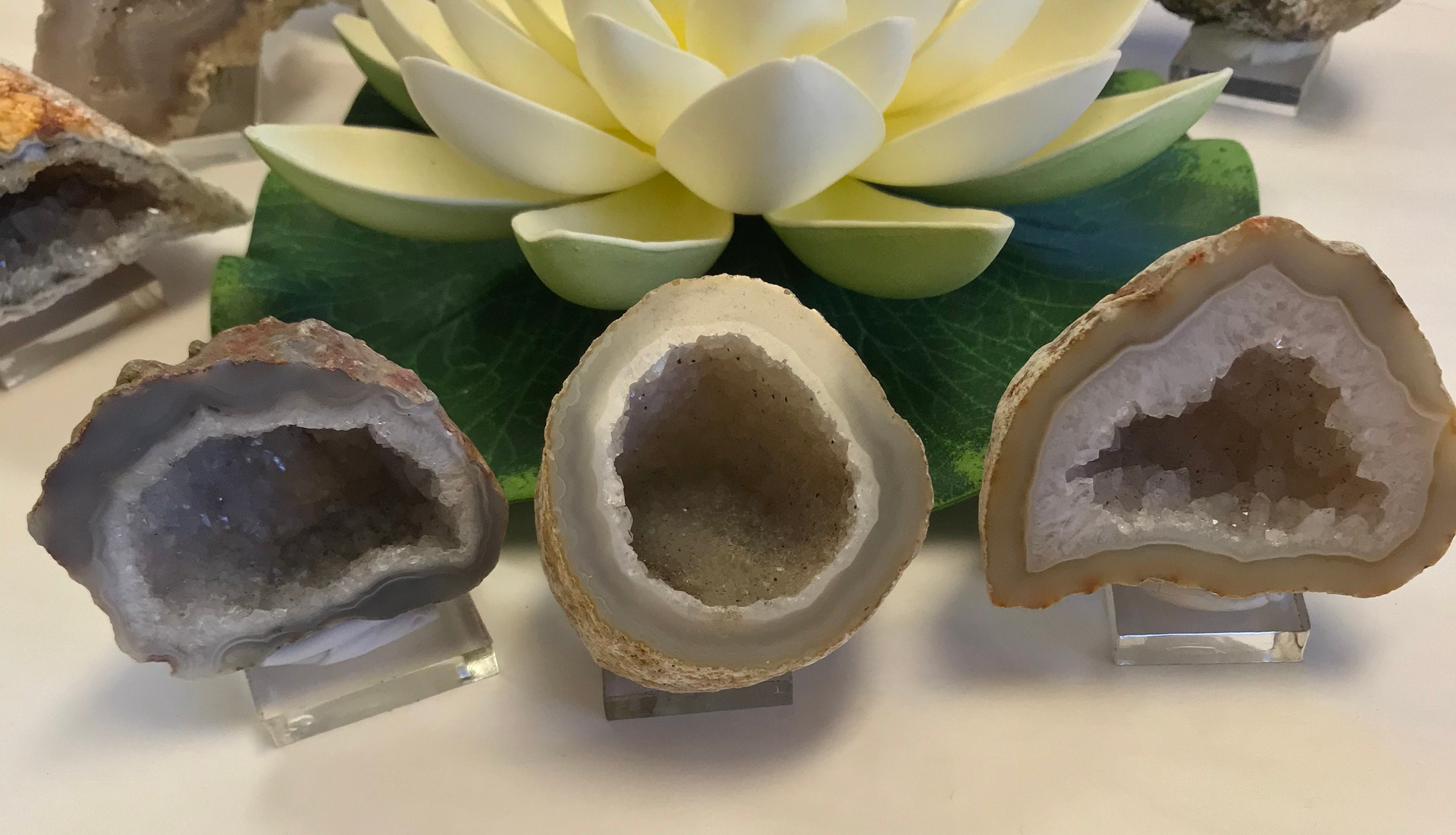 Polished Brazilian Oco Geode Specimen AGA18 | Etsy