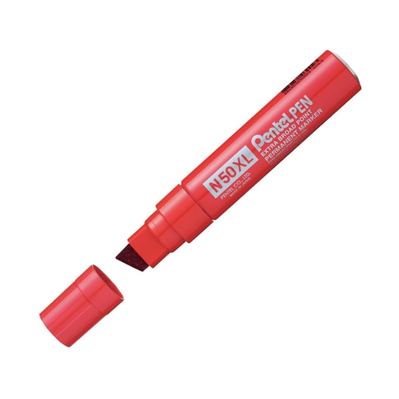 Pentel Jumbo Felt Marker Red Colour Permanent Marker - Etsy