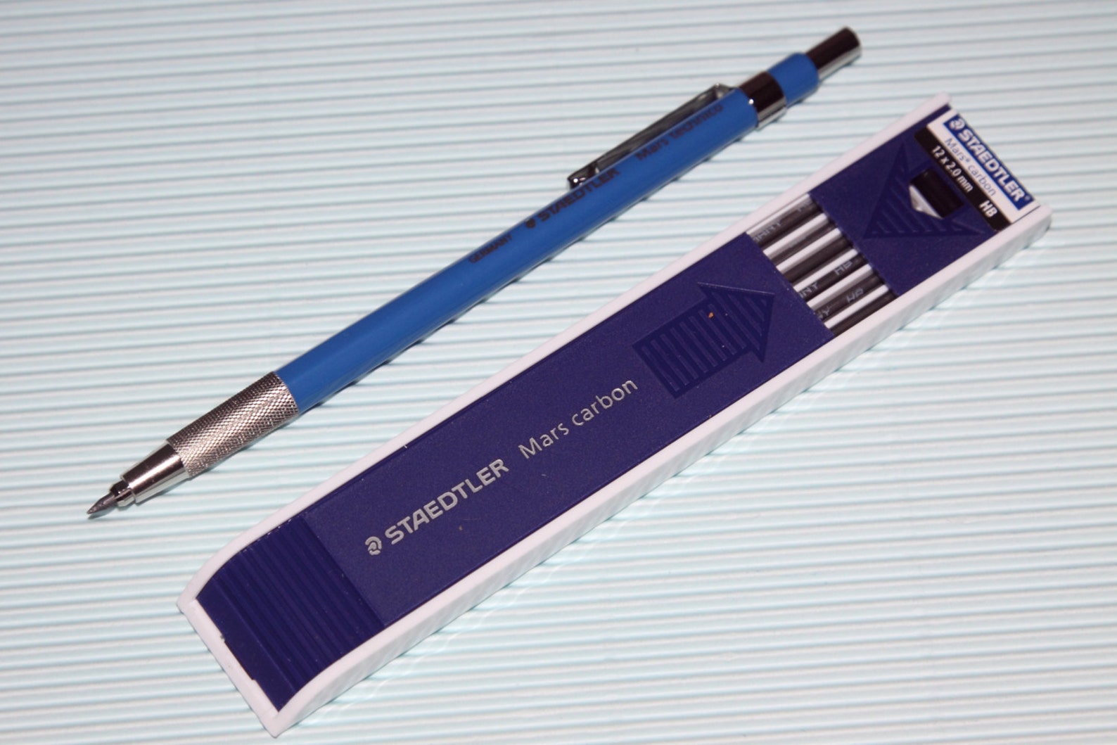 STAEDTLER Mars Technico 780C Lead Holder Clutch Pencil + 2.0mm Refill ...