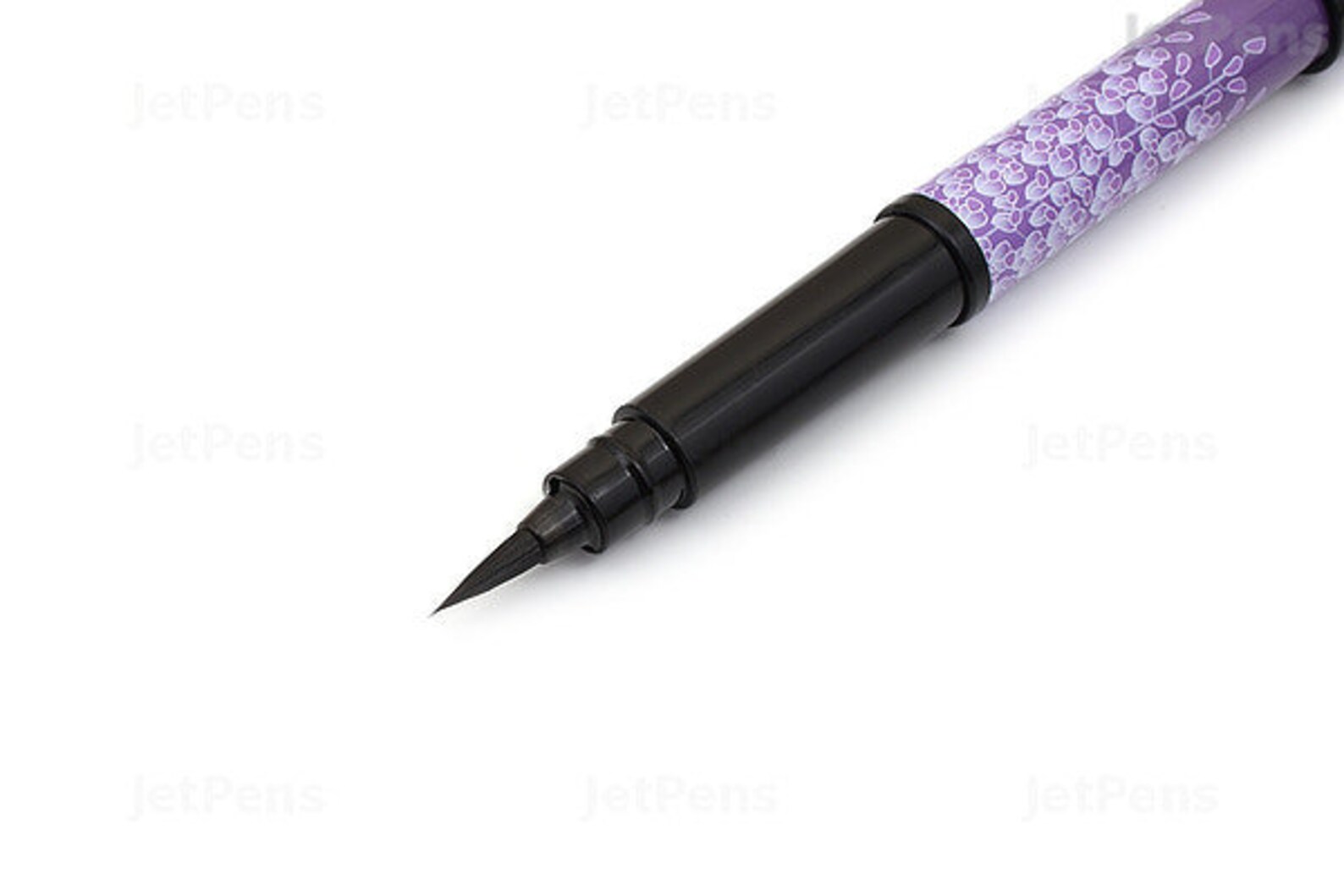 Pentel Refillable Calligraphy Pocket Brush Pen Limited Edition | Etsy