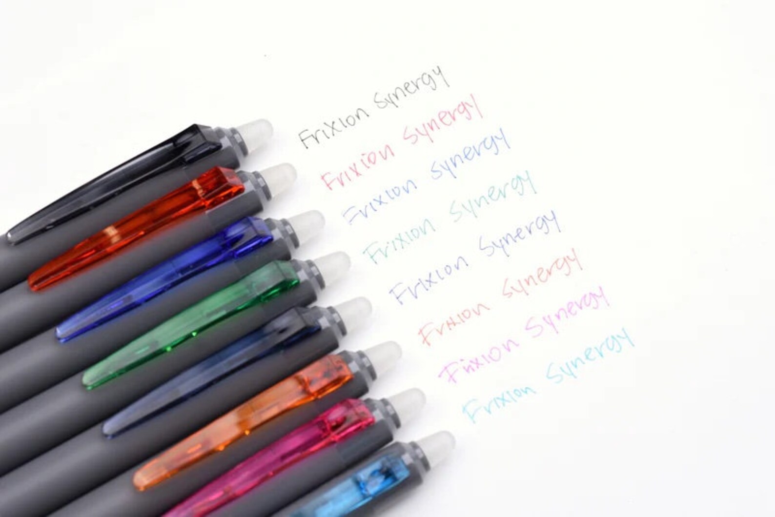 Pilot Frixion Synergy Knock Erasable Gel Pen 0.4mm - 8 Color Set - Etsy