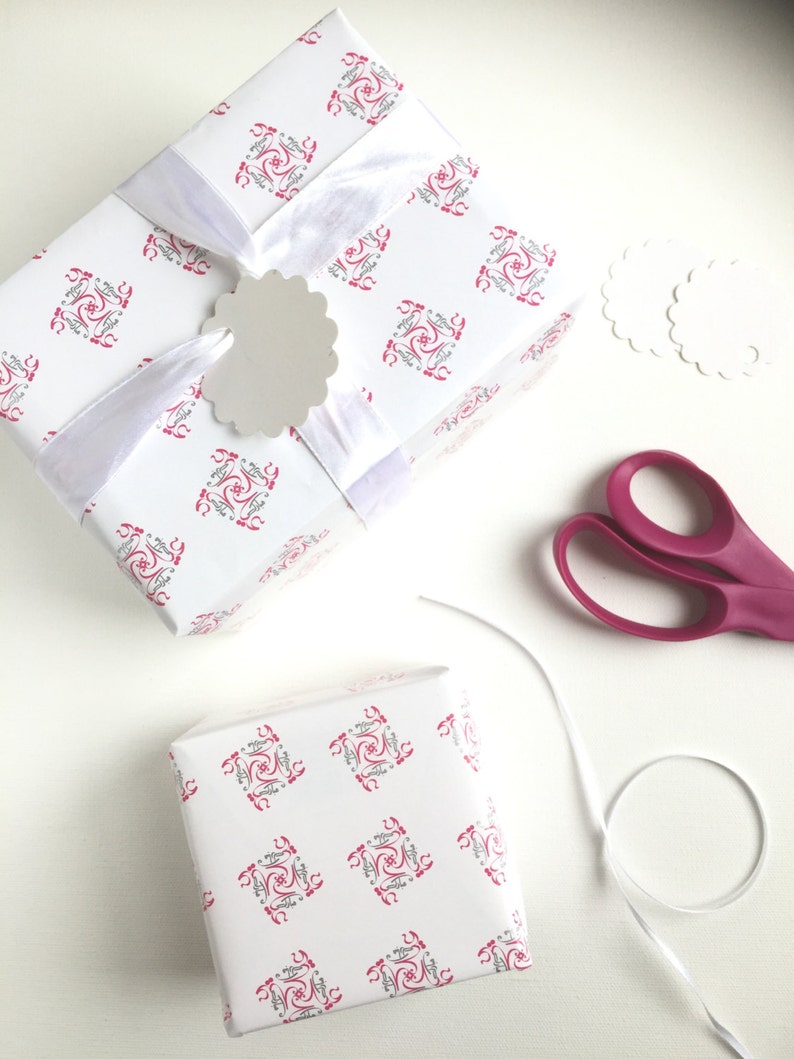 Arabic Calligraphy Eid Wrapping Paper Eid Wrapping Paper. Eid | Etsy