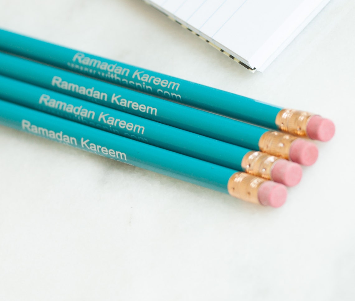 Ramadan Pencils | Kid's Party Favor for Ramadan | Ramadan Favor ...