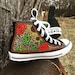 Custom Tooled Leather Converse, Custom Shoes - Etsy