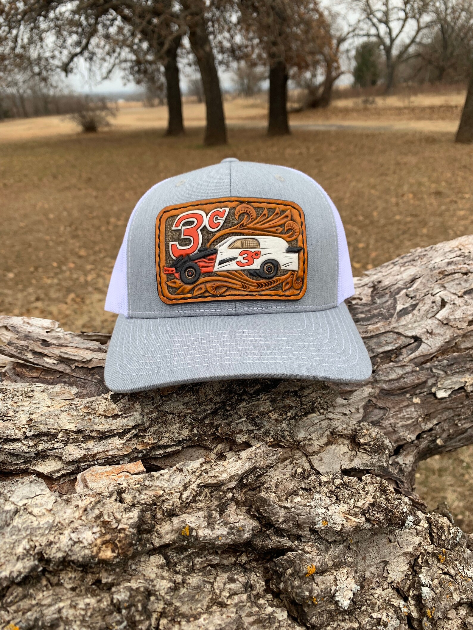 Custom Hats Leather Patch Hat Tooled Leather - Etsy