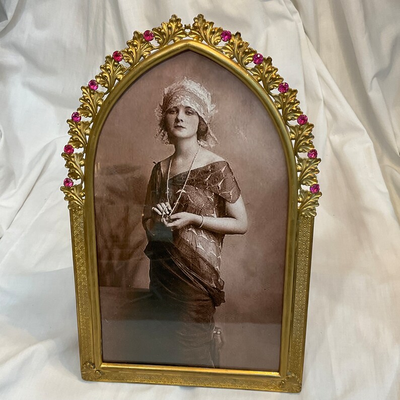 Arch Shaped Art Deco Rhinestone Frame - Etsy