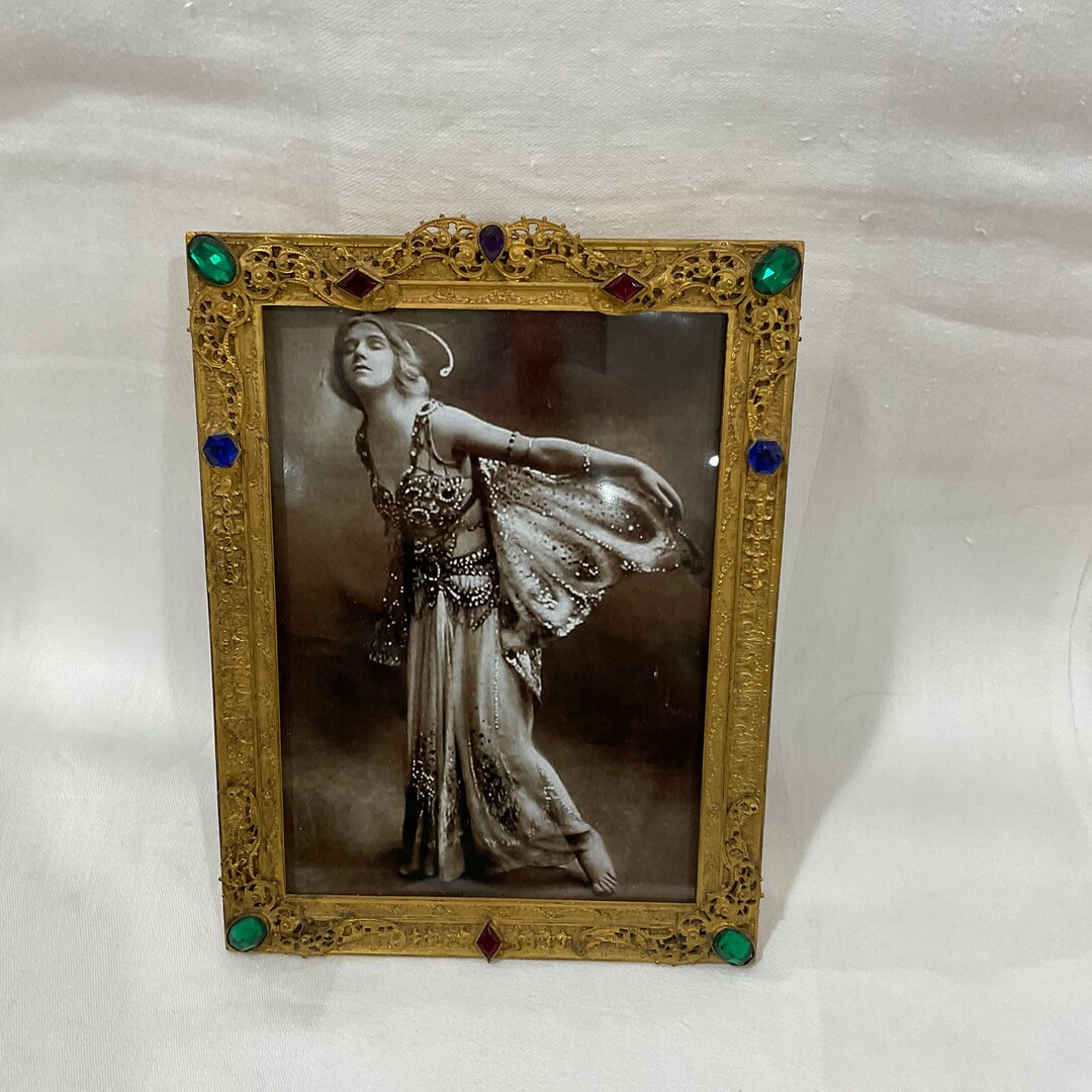 Excellent Jeweled Frame C:1920’s - Etsy