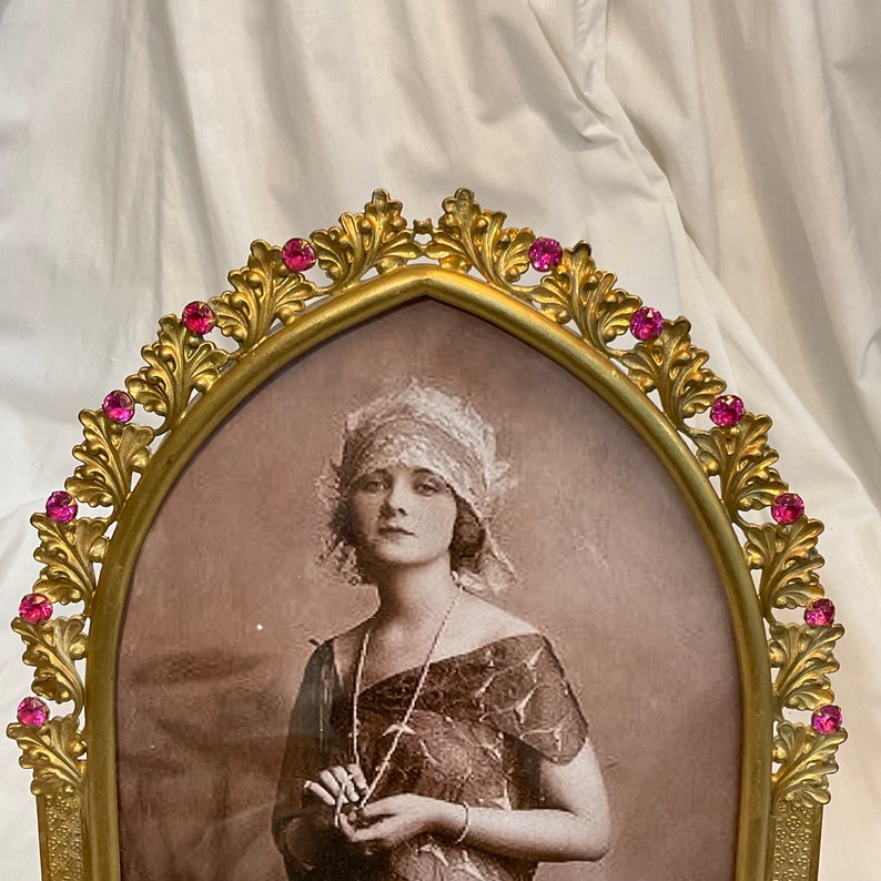 Arch Shaped Art Deco Rhinestone Frame - Etsy