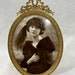 Beautiful French Bronze Oval Frame - Etsy