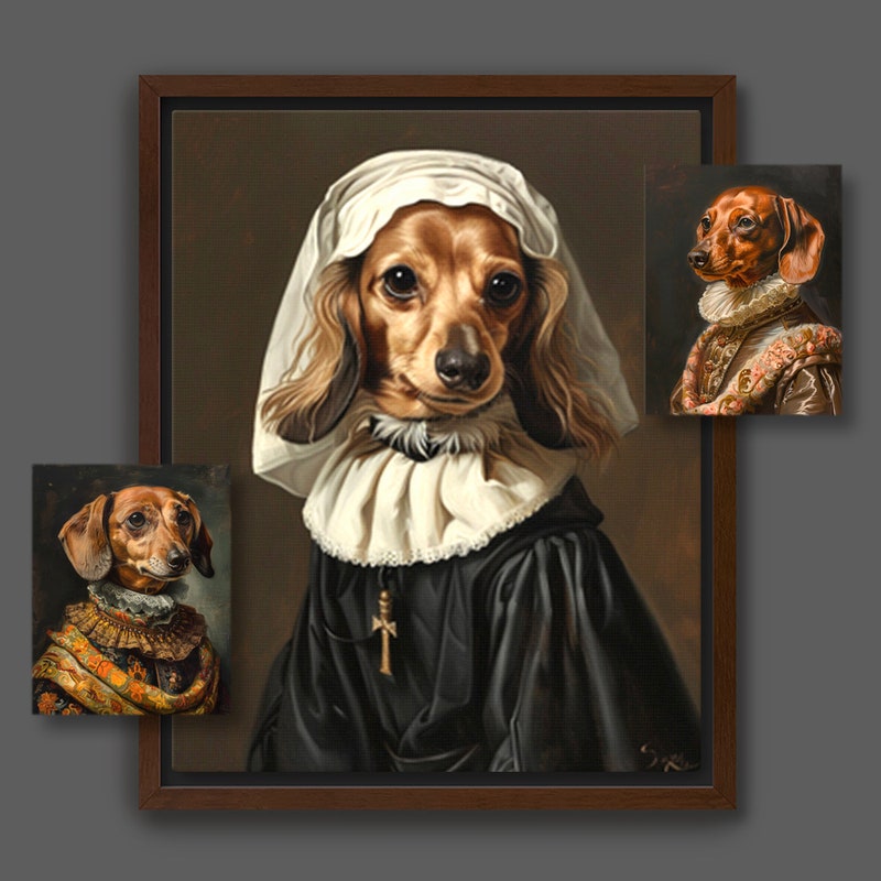 Medieval Dog Paintings - Etsy