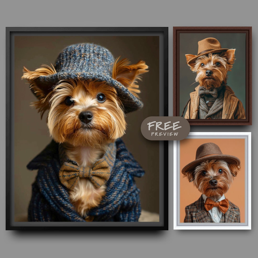 Pet Vogue: Fashion Forward Custom Dog, Cat Costume Photo Portrait ...